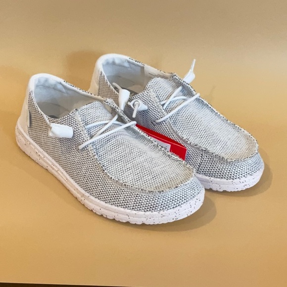Hey Dude | Shoes | Hey Dude Wendy Sox Stone White | Poshmark
